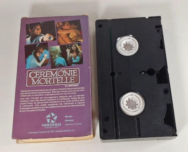 CEREMONIE MORTELLE (MORTUARY) VHS FRENCH VF 1982 Horror Cult 80's ...