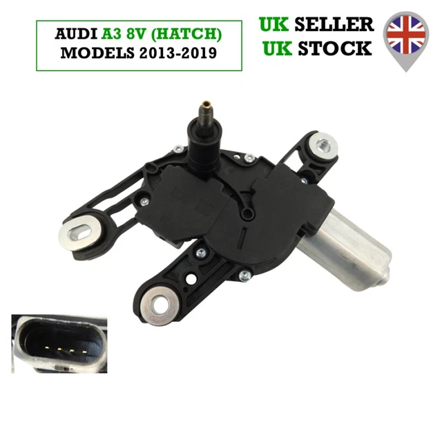 REAR WINDSCREEN WIPER Motor 8V0955711 For Audi A3 8V (Hatchback) 2013-2019 £52.98 - PicClick UK