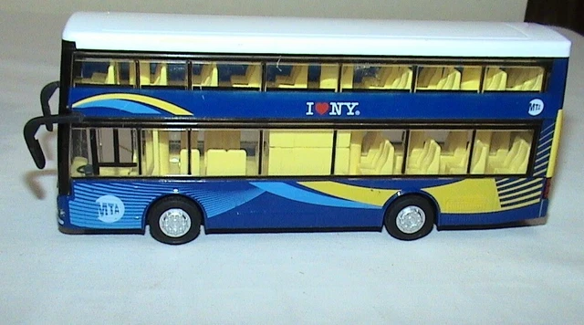 DARON MTA NEW York City Double Decker Bus 2019 EUR 9,35 - PicClick FR