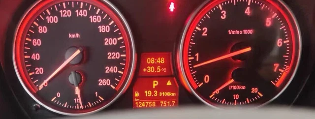 RED INSTRUMENT CLUSTER LED CONVERSION SPEEDO DASH light For BMW F30 F34 ...