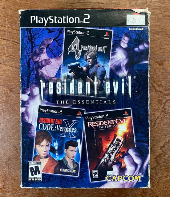 DISQUES RESIDENT EVIL The Essentials PS2 Play Station 2 Capcom 3 EUR 82 ...