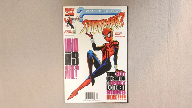 WHAT IF…? #105 Newsstand 1st appearance of Spider-Girl, Mayday Parker ...