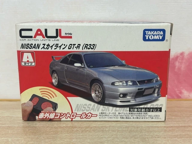 TAKARATOMY NISSAN SKYLINE Gt-R R33 Radio-Controlled Car Caul Vintage ...