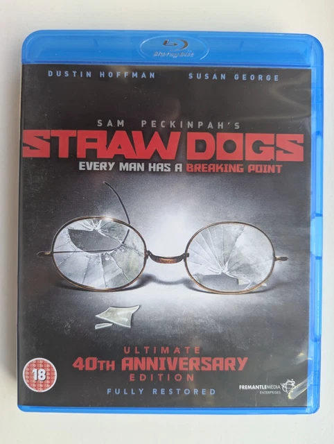 STRAW DOGS 1971 (Blu-ray, 2011) Sam Peckinpah, Dustin Hoffman, Susan ...