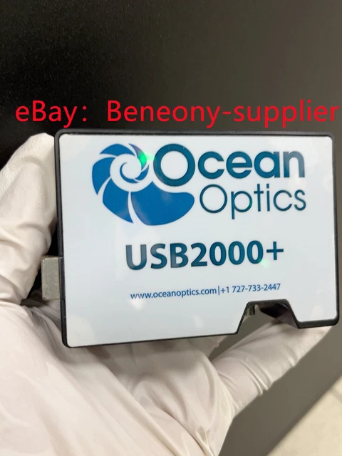 USED OCEAN OPTICS USB2000+ Spectrometer uv range 190-911nm 100% Test ...