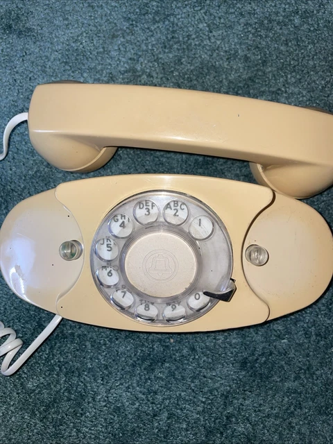 VTG WESTERN ELECTRIC Princess Phone, Cream Rotary Dial, £27.25 ...