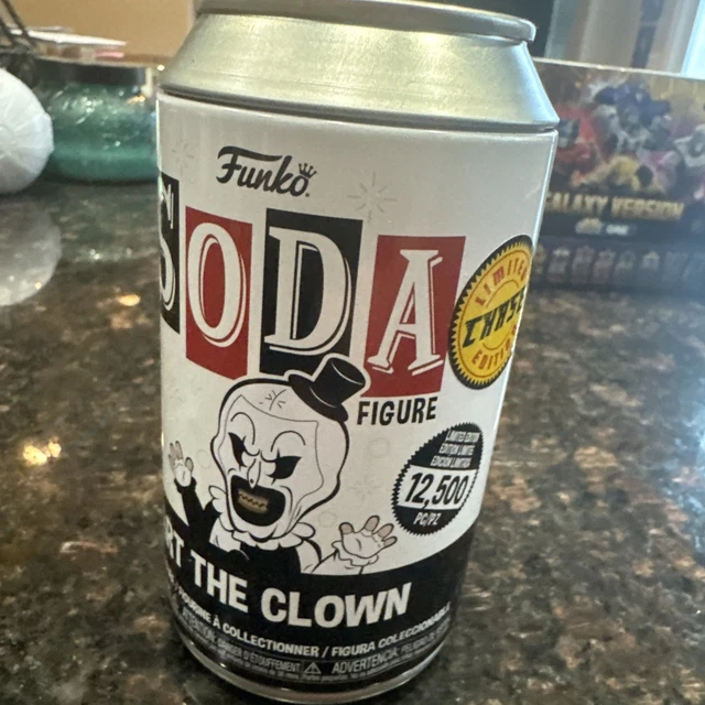 FUNKO SODA TERRIFIER Art The Clown Chase 12500 Hot Topic Scare Fair 24 ...
