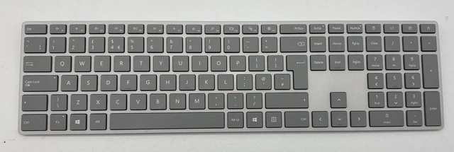 MICROSOFT SURFACE BLUETOOTH Wireless Keyboard Grey UK Layout [Free ...