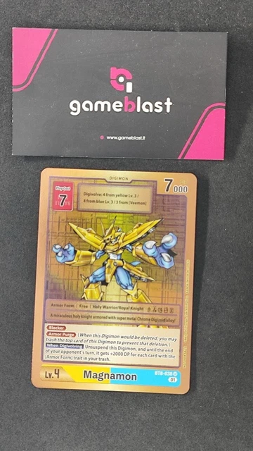 DIGIMON TCG | Magnamon (BT8-038) | Tamer Party Event Promos EUR 149,95 ...