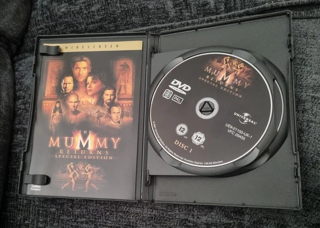 THE MUMMY RETURNS Widescreen Special Edition DVD Certificate12 UK ...