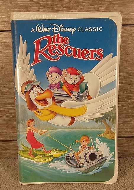 DISNEY THE RESCUERS Sealed Clamshell VHS Video Walt Disney Classic Home ...