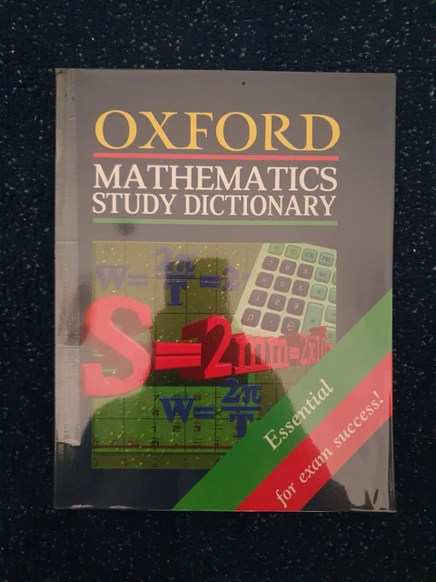 OXFORD MATHEMATICS STUDY Dictionary Essential For Exam Success $16.00 ...