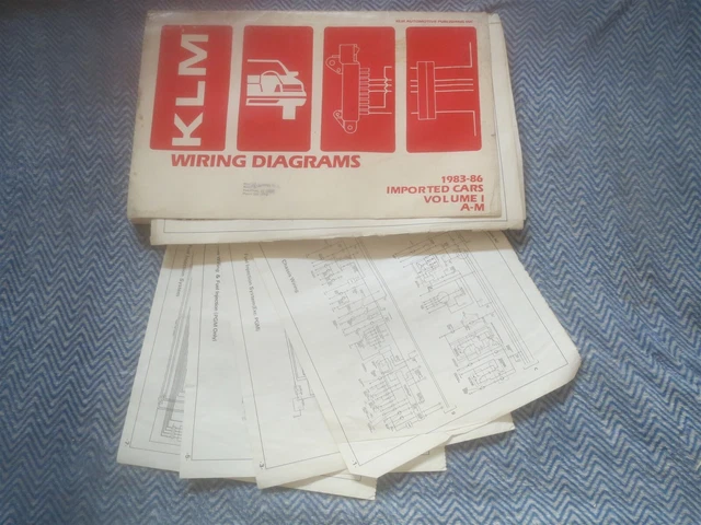 1983 - 1986 Mazda Glc Wiring Diagrams Schematics Set EUR 12,79 ...