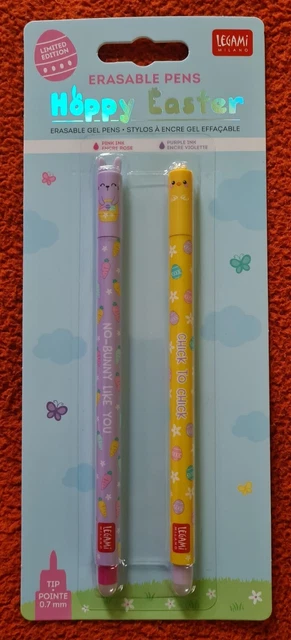 LEGAMI ERASABLE PENS OSTERN*2er HOPPY EASTER SET 2025*LÖSCHBARE ...