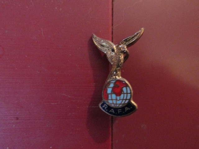 VINTAGE RAFA ROYAL Air Force Association Enamel Lapel Pin Badge ...