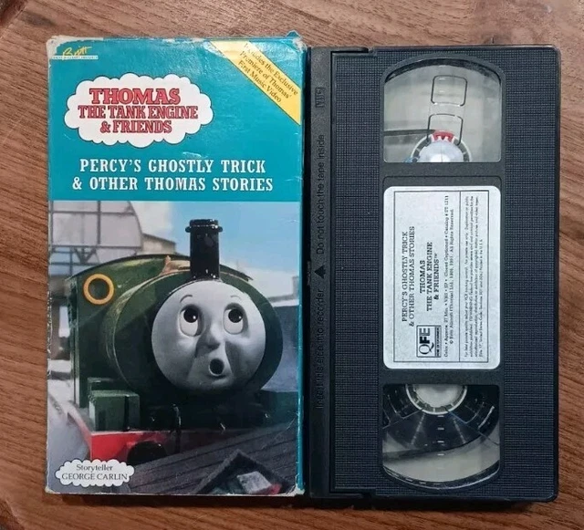 THOMAS THE TANK Engine & Friends Percy’s Ghostly Trick VHS Video Tape ...