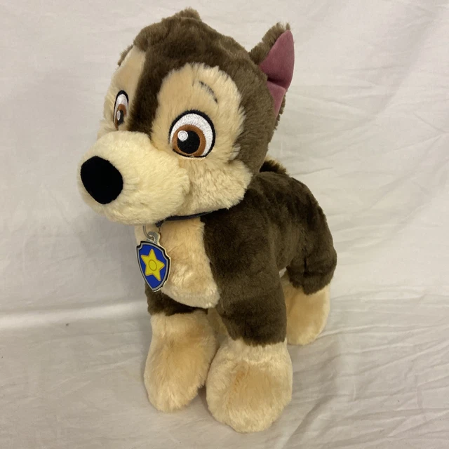 BUILD A BEAR Chase Paw Patrol Plush Soft Toy Teddy With Collar £11.99 ...