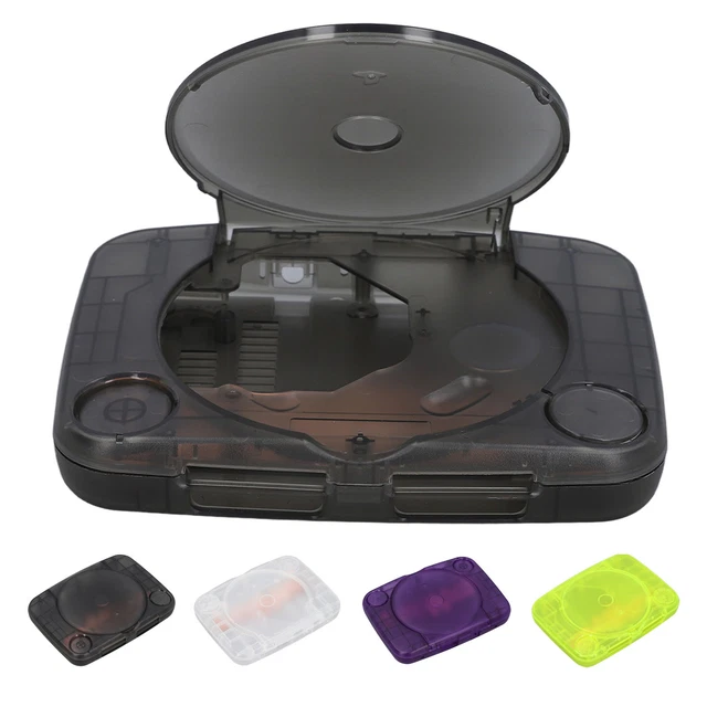 CONSOLE REPLACEMENT SHELL Translucent Retro Console Case For PS1 For ...