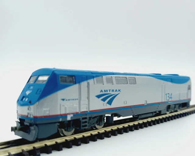 N GAUGE SCALE AMTRAK Railroad Diesel Locomotive Train Engine Model Railway £25.00 - PicClick UK