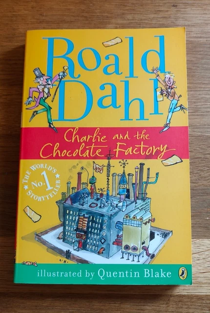 BOOK - ROALD Dahl Charlie And The Chocolate Factory Puffin Paperback ...