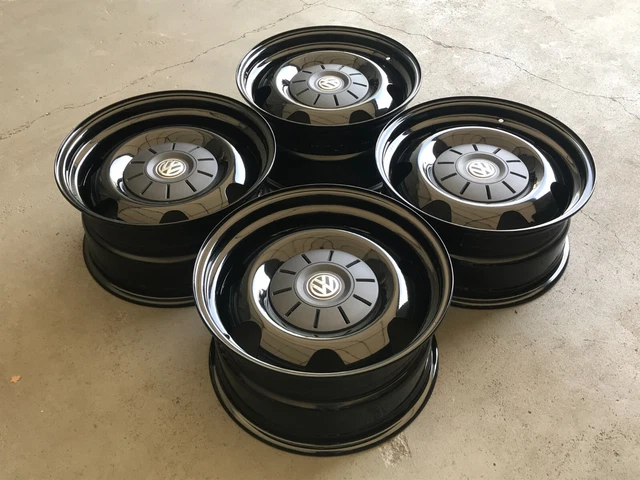 VW TRANSPORTER T6 banded steel wheels, 17inch 5x120 T5 black £395.00 ...