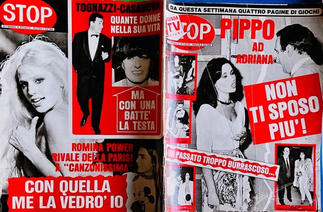 HEATHER PARISI AL BANO Romina POWER Rara RIVISTA STOP 1981 Lady DIANA ...