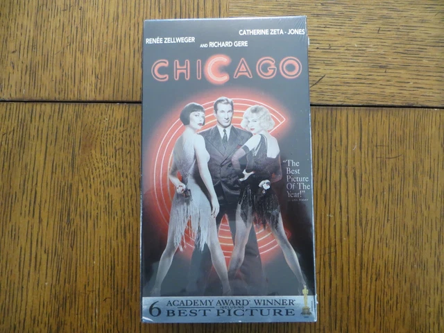 CHICAGO - RENEE Zellweger, Richard Gere - 2002 - Miramax - VHS BRAND ...