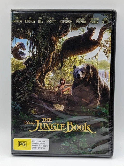 THE JUNGLE BOOK Live Action Disney Family Movie DVD Brand And New ...