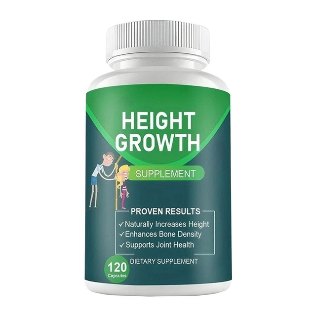 HEIGHT GROWTH INCREASE Gummy Vitamins, Heightener Grow Supplement, 120 ...