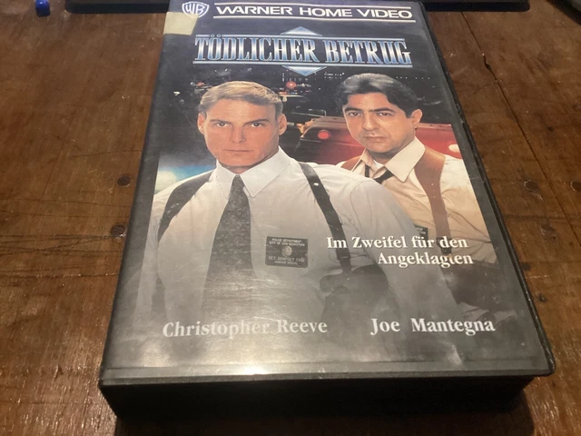 ÖDLICHER BETRUG VHS Christopher Reeve, Joe Mantegna Steven Schachter £ ...