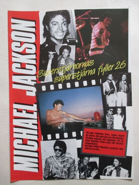 MICHAEL JACKSON THRILLER Elvis Presley David Lee Roth Van Halen ...