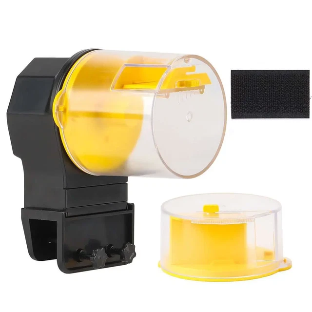 SMART TIMING AUTOMATIC Feede Fish Tank Feeder Aquarium Feeder Large ...