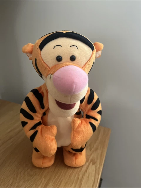 DISNEY TIGGER Mattel 1998 Vintage Bouncing Talking Jumping Toy Working ...