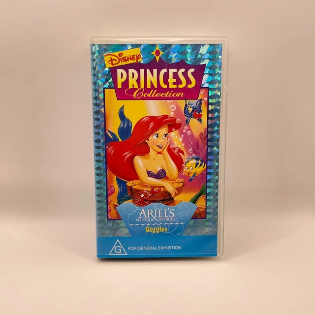 DISNEY PRINCESS COLLECTION Ariel's Songs & Stories, Giggles (VHS a $22. ...