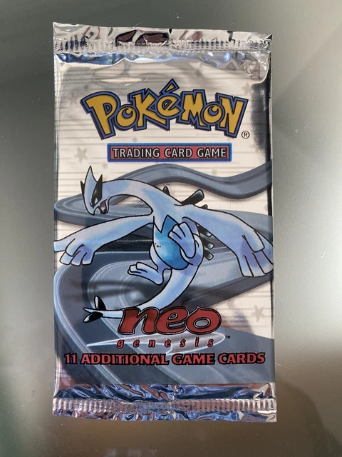 BOOSTER POKEMON NEO Genesis Edition 2 Scellé Illustration Lugia EUR 239 ...