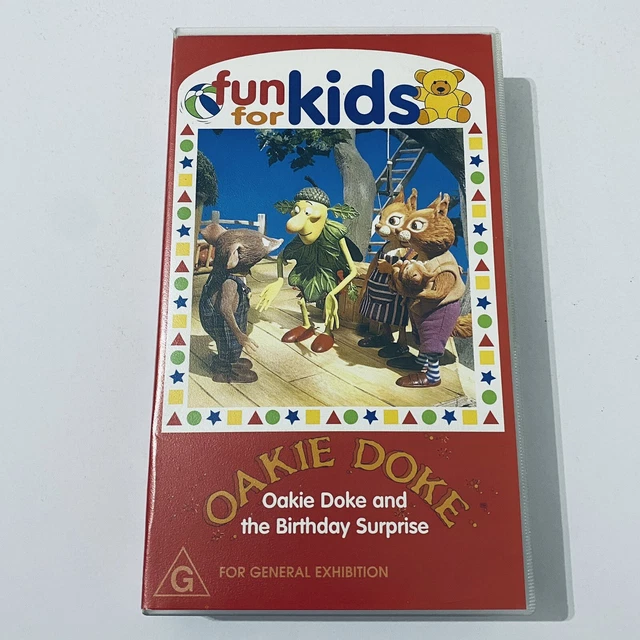 Oakie Doke Vhs 2000 Childrens Tv Show Fun For Kids Rare Abc Kids Video