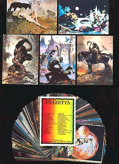 FRANK FRAZETTA SERIES 1 (Comic Images - 1991) - SINGLE CARDS - YOU PICK ...