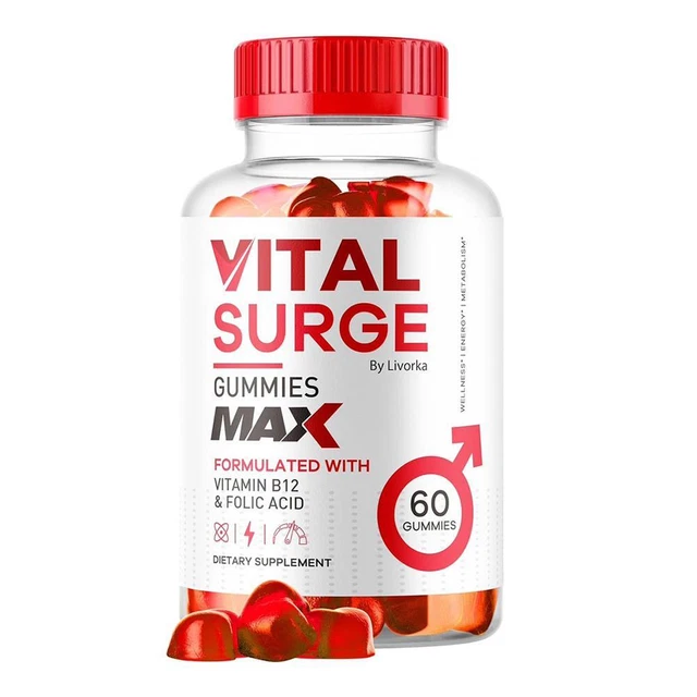 VITAL SURGE MALE Gummies, Vital Surge Testo Support Gummys Performance ...
