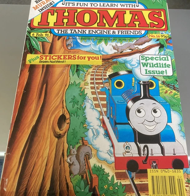 RARE, THOMAS THE Tank Engine Comic, No. 16, 6 February 1991. Some ...