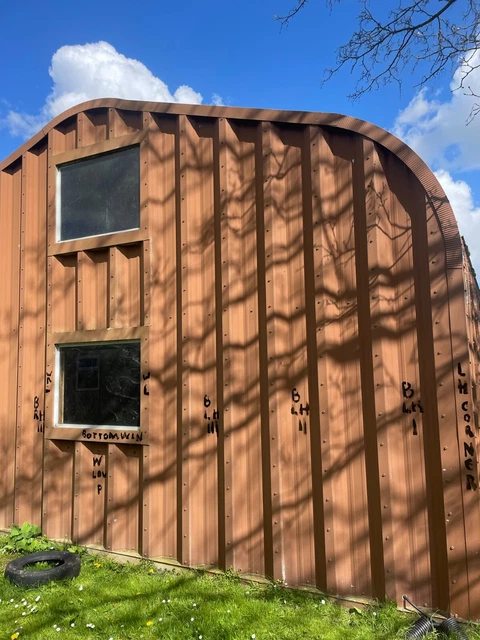 BOLT TOGETHER BARN Shed with large sliding doors £6,000.00 - PicClick UK