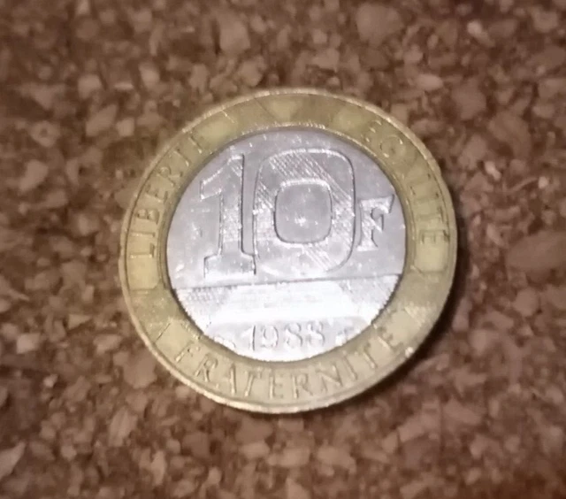 MÜNZE 1988 LIBERTE Egalite Fraternite 10F EUR 6,00 - PicClick DE
