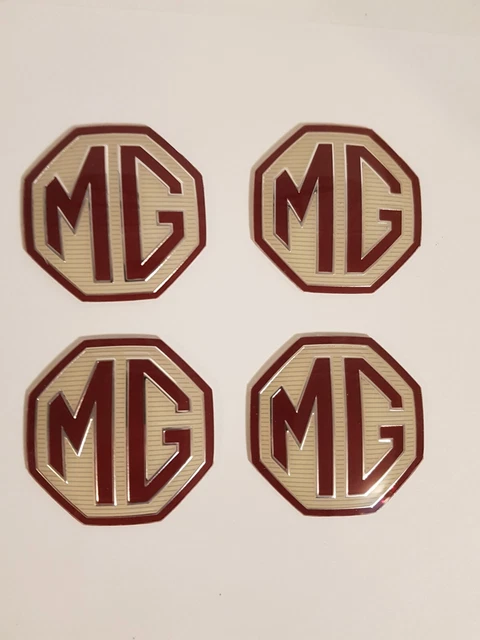 MG ENAMEL STICKER Set MGF, MGTF Old Style. 55mm Wide Boot Badges £11.11 ...