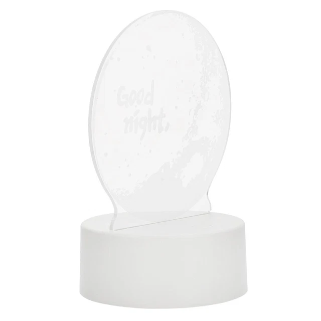 3D NIGHT LIGHT Table Lamp Bedroom Small Bedside Lamps Baby Desktop £7. ...