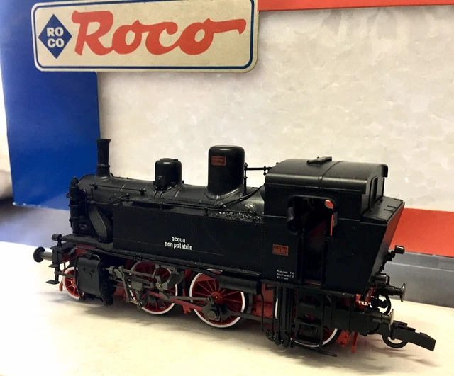 LOCOMOTIVA A VAPORE fs H0 880 Roco EUR 135,00 - PicClick IT