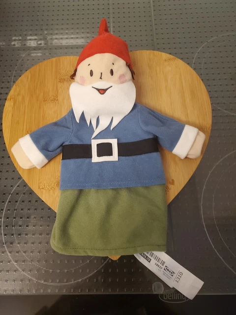 IKEA GLADLYNT GARDEN Gnome Hand Glove Puppet 12" £10.00 - PicClick UK