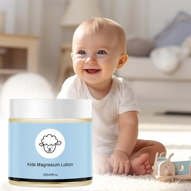 MAGNESIUM LOTION FOR Kids, Sheep Organics Topical Magnesium Cream ...
