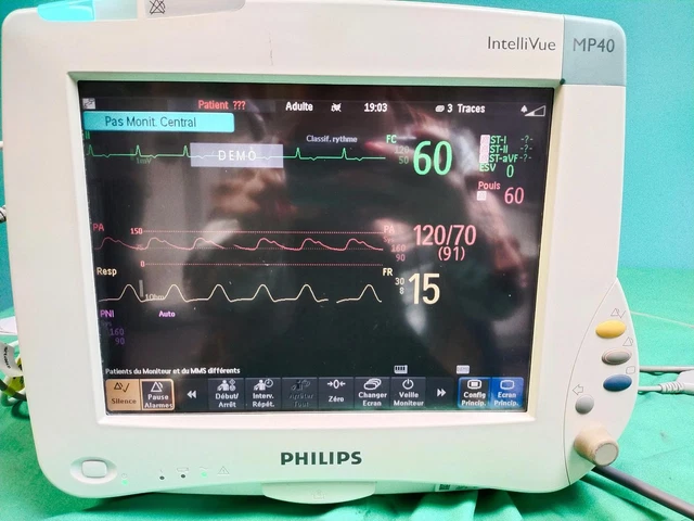 PHILIPS INTELLIVUE MP40 Patient Monitor / Patient Monitor £394.43 ...