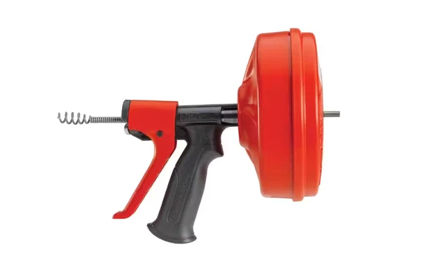 RIDGID POWER SPIN+ 1/4 in. x 25 ft. Hybrid Drain Cleaning Snake Auger ...