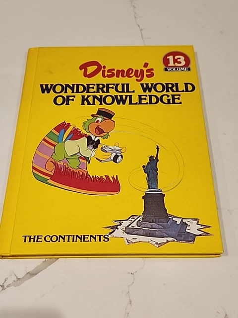 DISNEY'S WONDERFUL WORLD of Knowledge: The Continents Volume 13 Robert ...