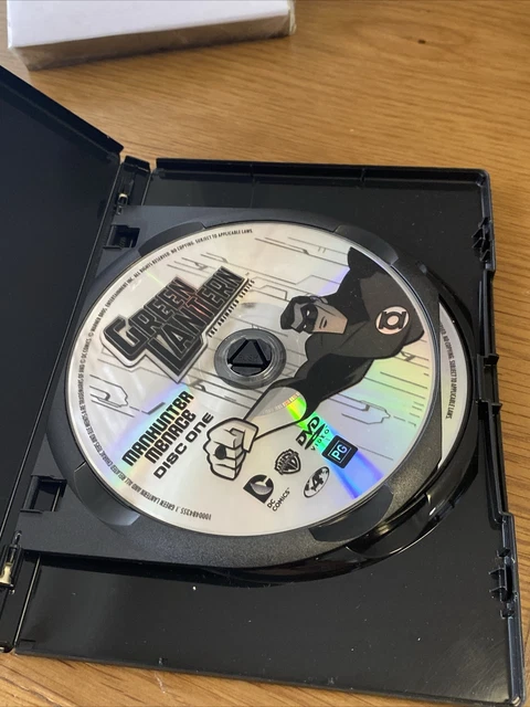 GREEN LANTERN THE Animated Series Manhunter Menace DVD Region 4 Season ...